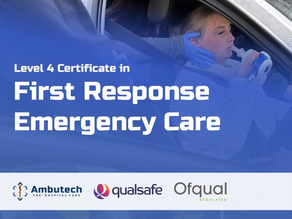 Level 4 First Response Emergency Care (FREC 4) - Manchester